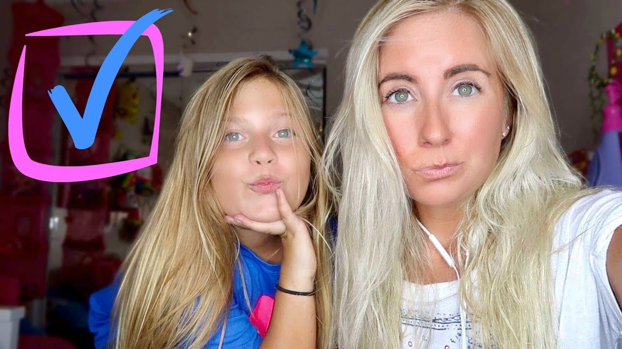 MOTHER AND DAUGHTER COMPARISON CHALLENGE!! - YouTube