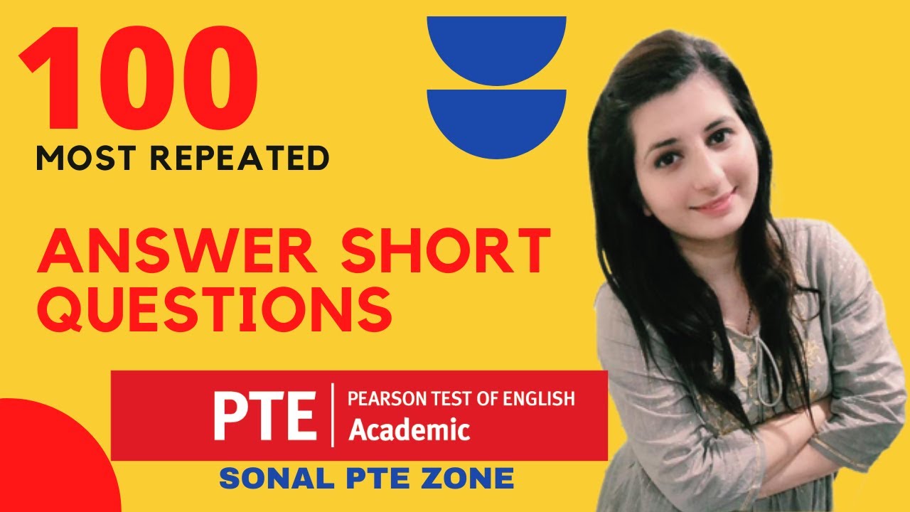 PTE Answer Short Question - YouTube