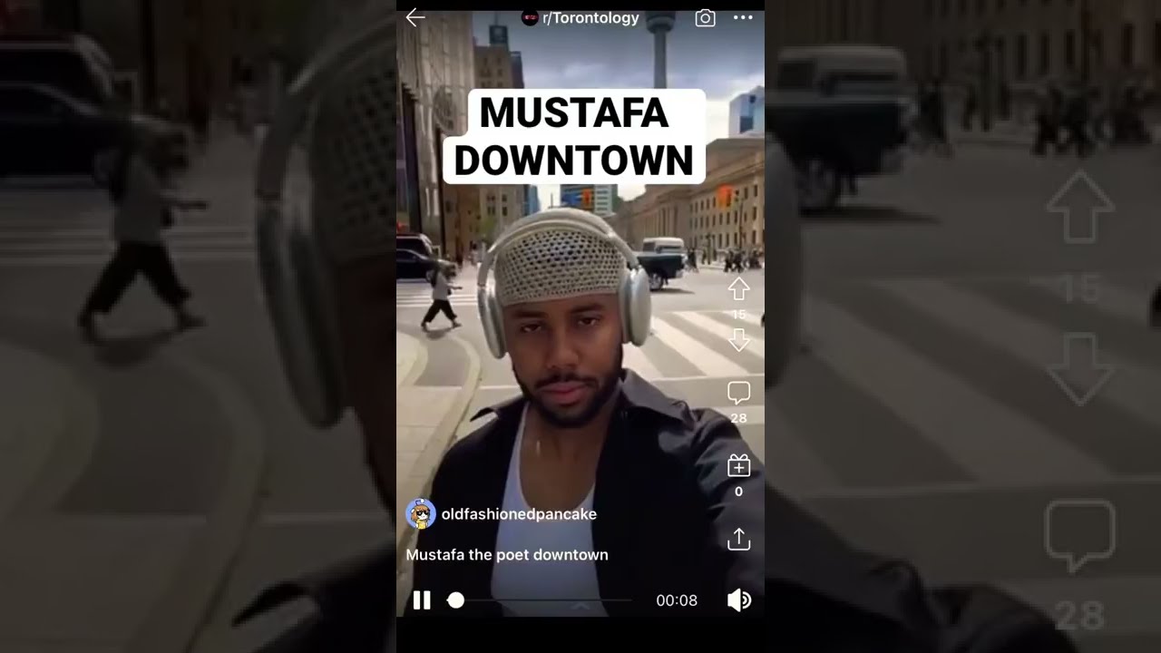 Mustafa The Poet In Downtown Toronto - YouTube