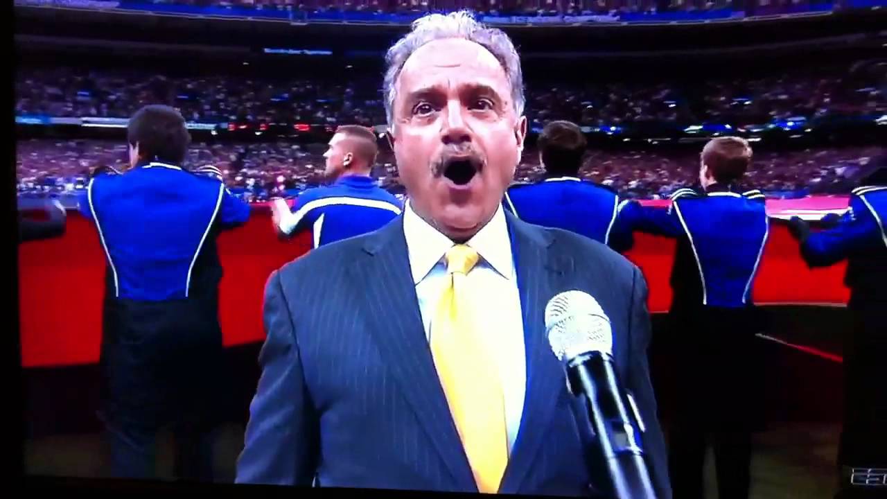 BCS national anthem ending fail 2012 - YouTube