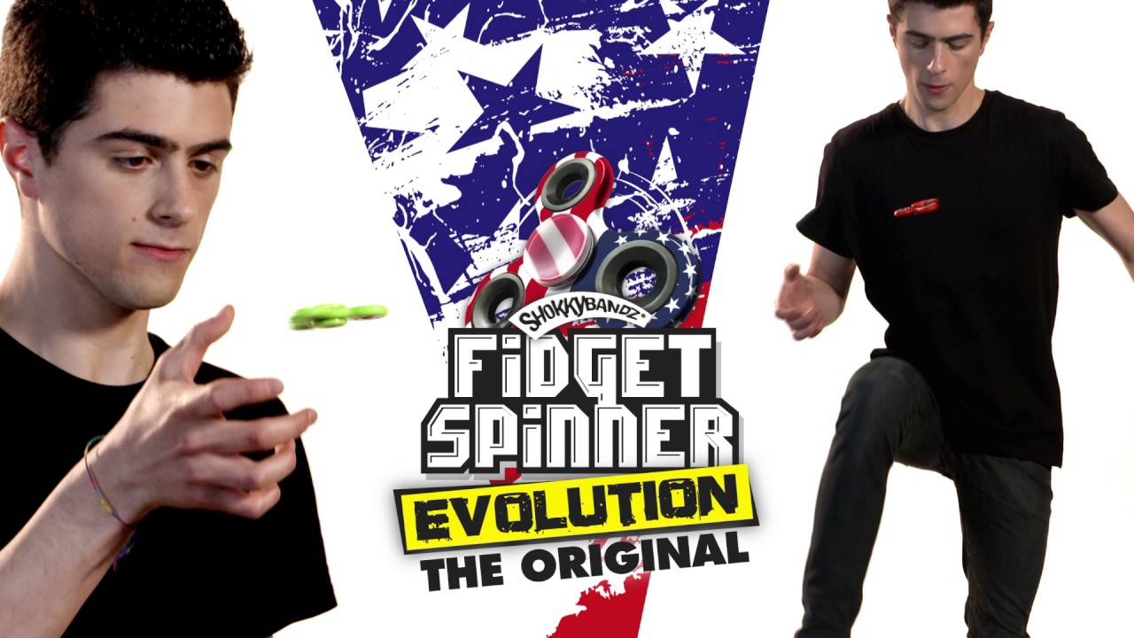TRICK INCREDIBILI CON GLI ORIGINALI SHOKKY BANDZ FIDGET SPINNER - YouTube