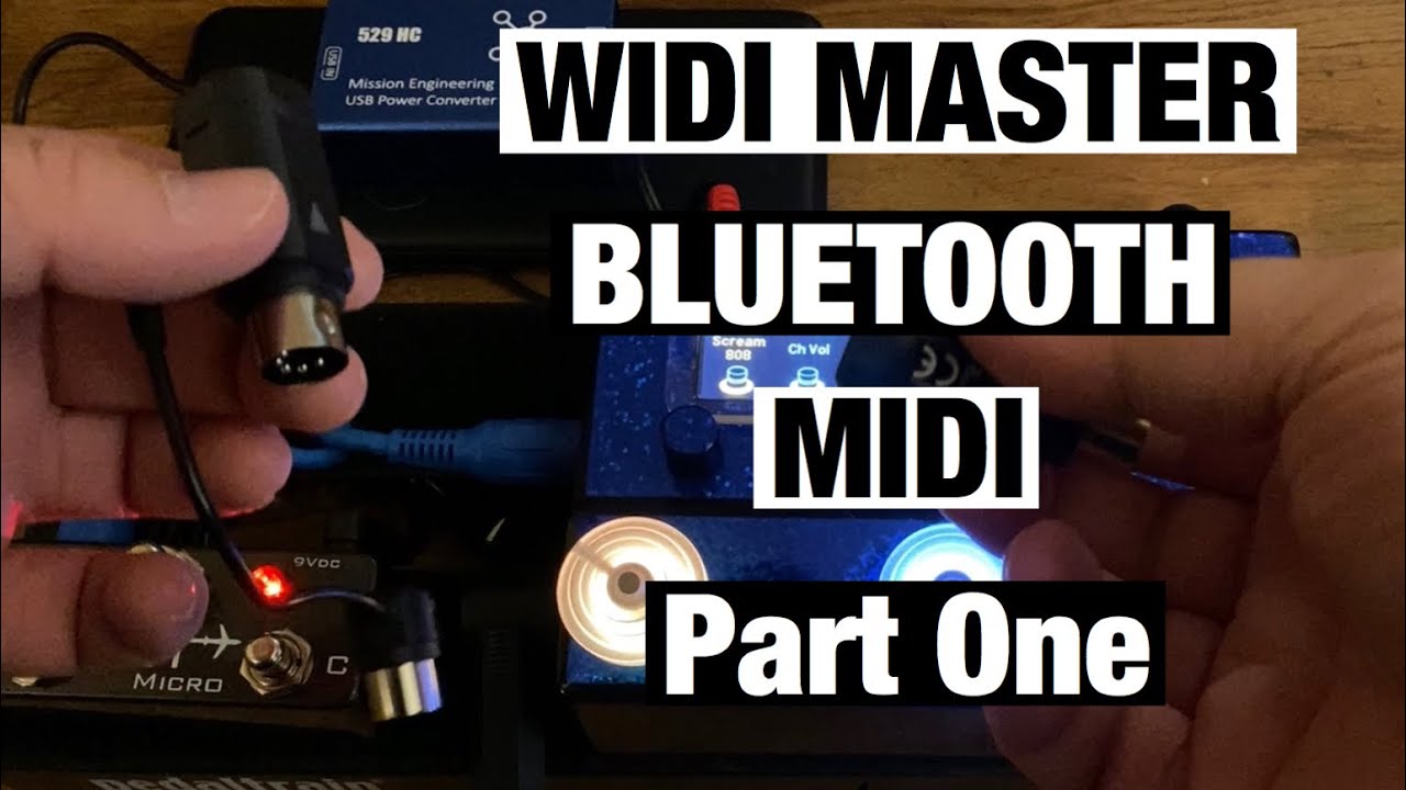 Widi Master Bluetooth Midi: Part One - YouTube