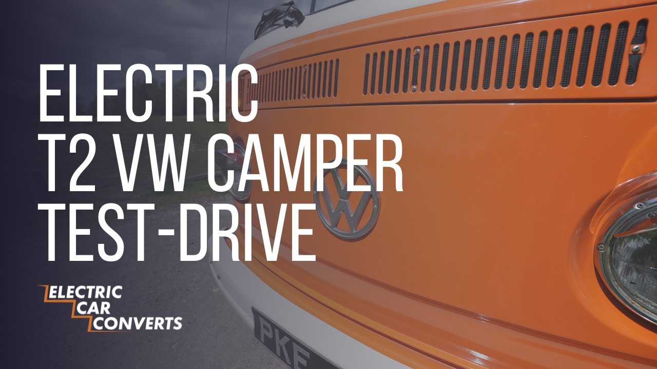An ELECTRIC VW CAMPERVAN with TESLA batteries in it - converted for a ...
