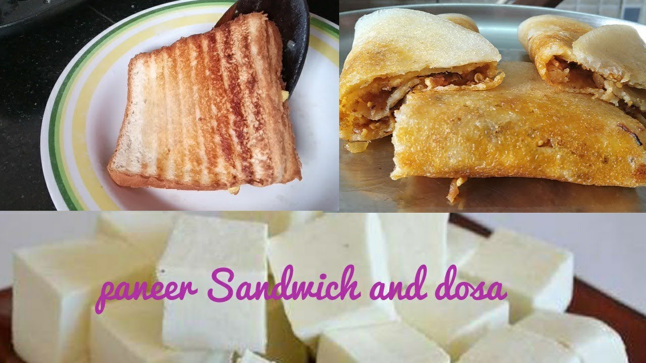 Paneer breakfast recipes/paneer sandwich/paneer dosa/paneer recipes in ...