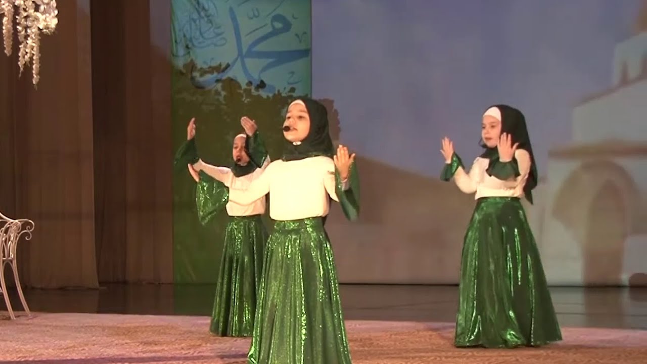 La ilaha illallah Beautiful Islamic Chechnya Nasheed by Little Girls ...