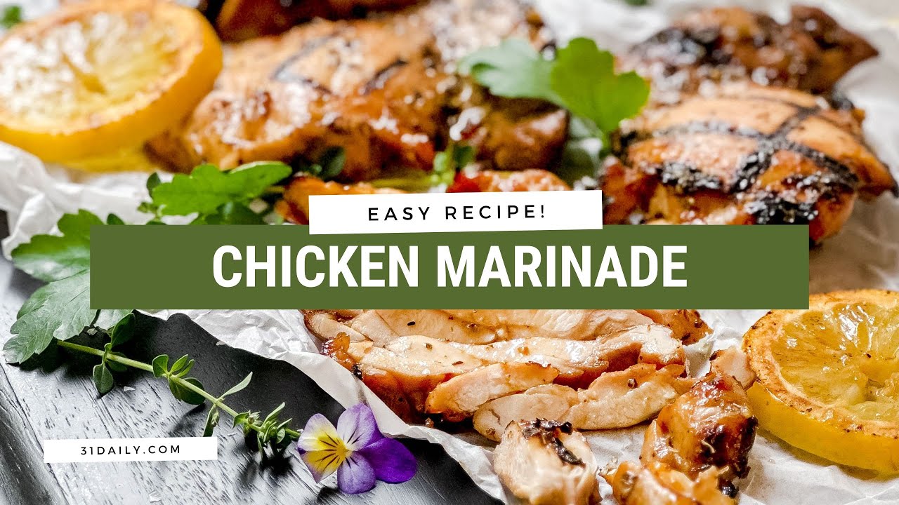 Grilled Chicken Marinade - YouTube