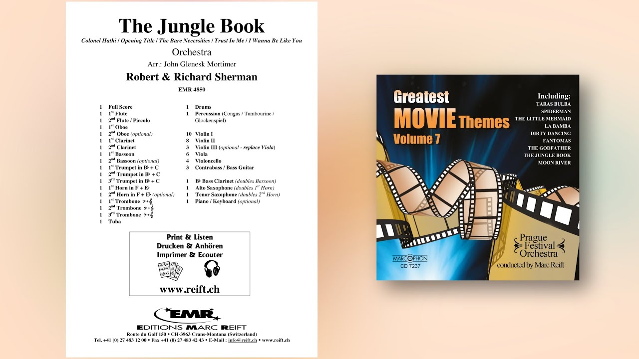 Robert & Richard Sherman: The Jungle Book - Editions Marc Reift - for ...