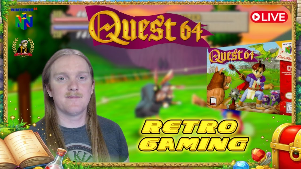 The Worst Rpg Ever? Quest 64 Live! Part 1 - YouTube