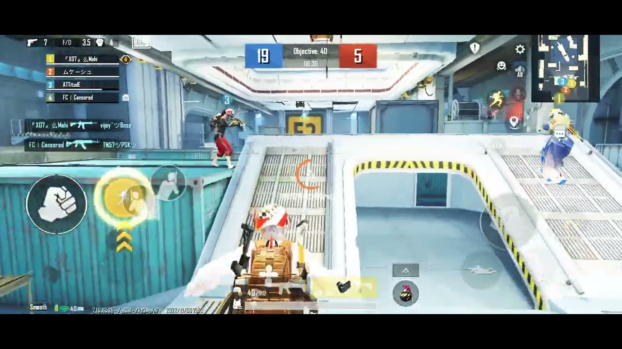 Aren't those reflexes are getting slow | GUN Game | BGMI Gameplay ...