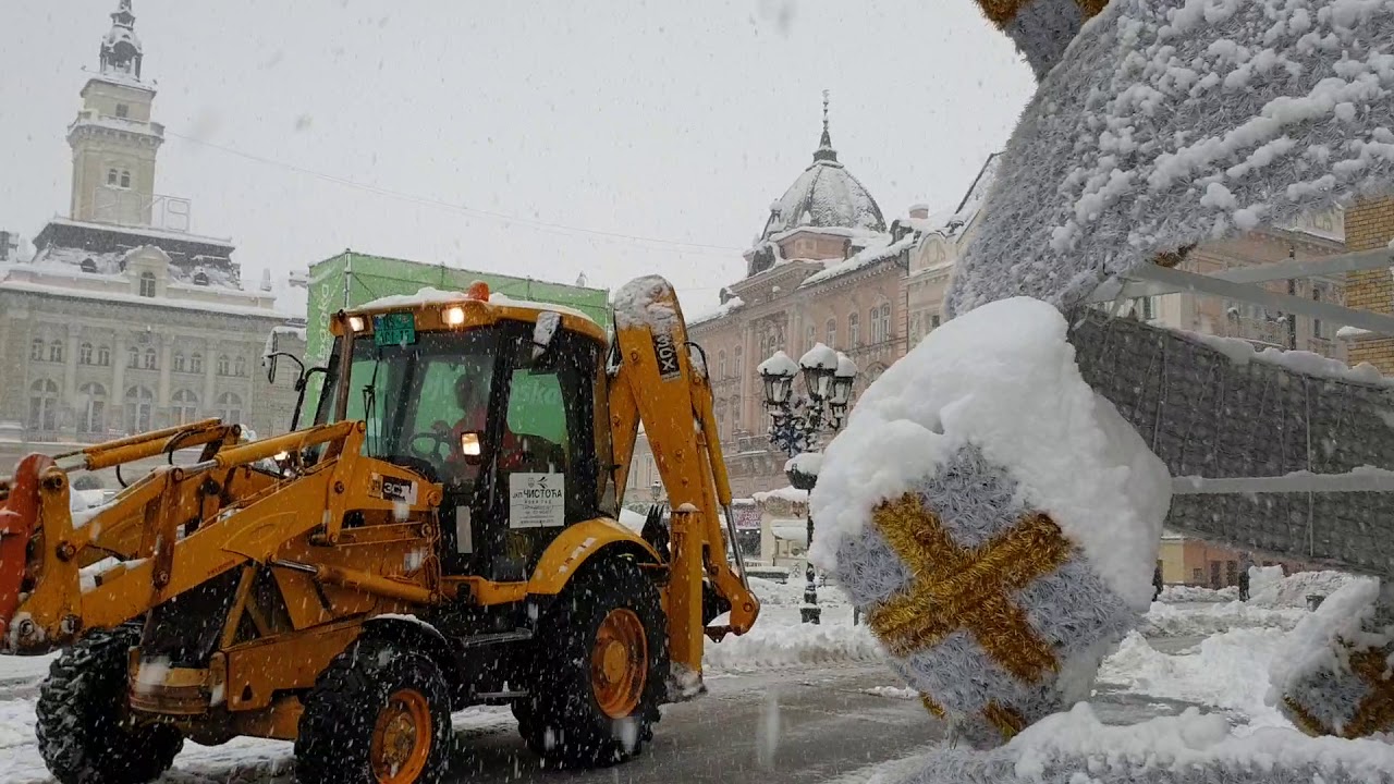 Novi Sad's Biggest Snow of the Season - YouTube