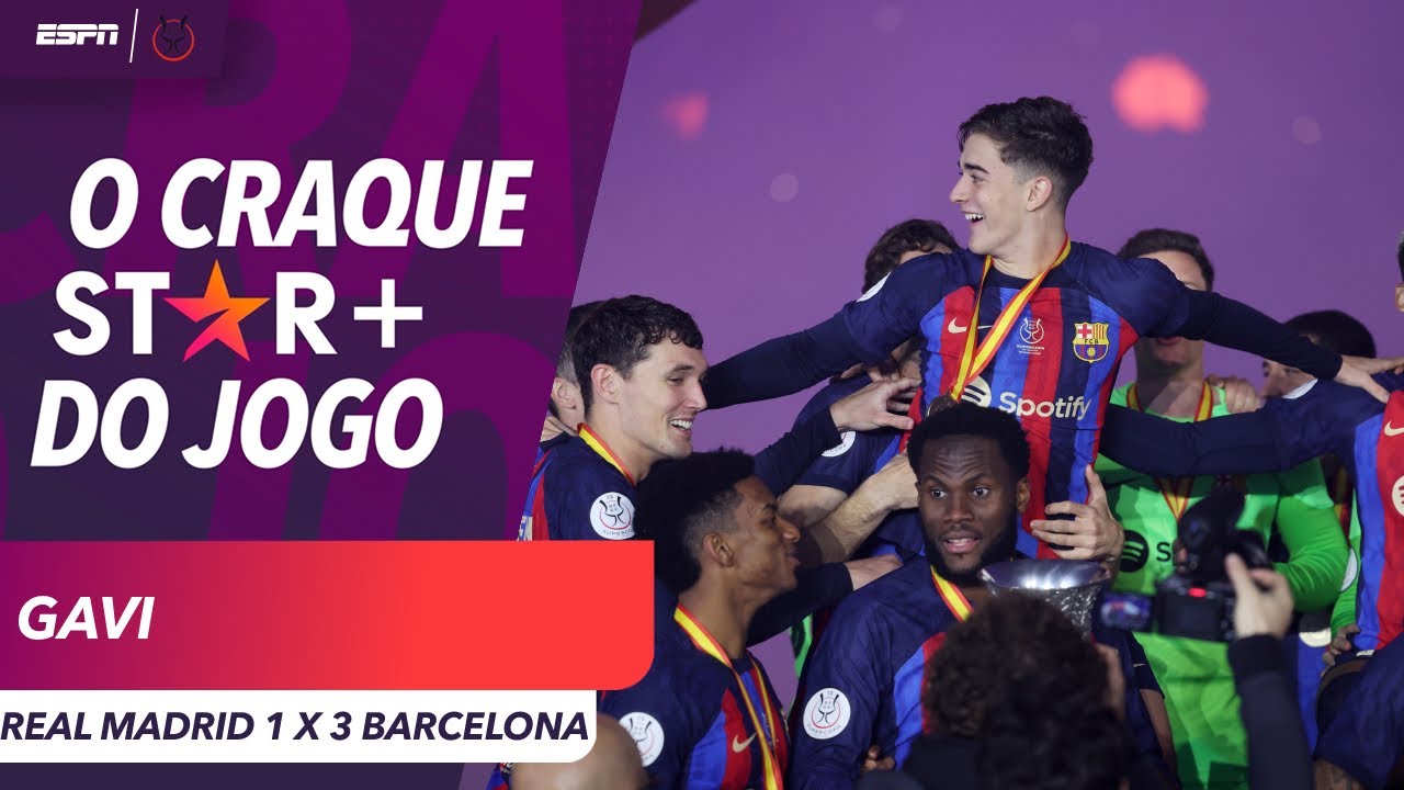 GAVI FAZ GOL, DÁ ASSISTÊNCIAS, E BRILHA NA VITÓRIA DO BARCELONA SOBRE O ...
