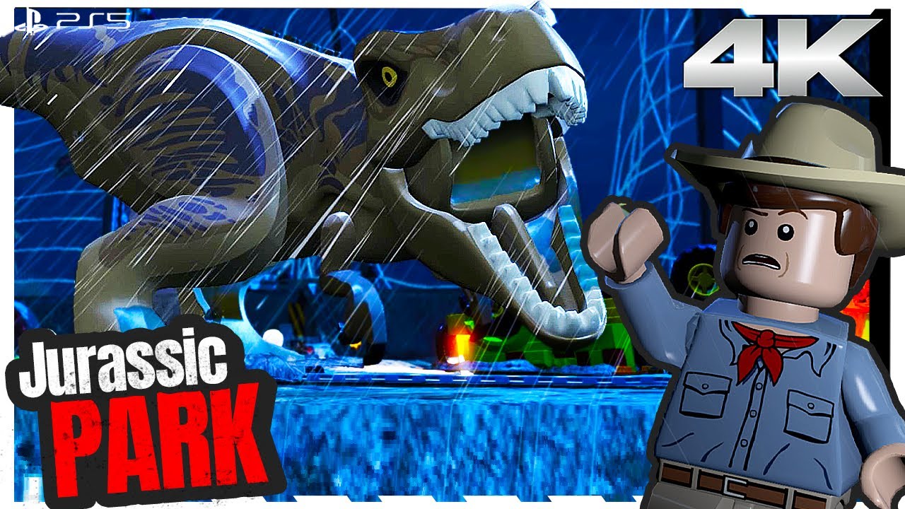 T REX ESCAPED FROM ITS PADDOCK 😱 | LEGO JURASSIC WORLD !! - YouTube