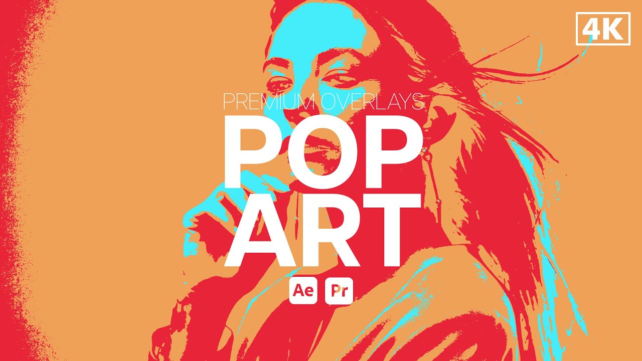 Premium Overlays Pop Art (After Effects Template - Premiere Pro Mogrts ...