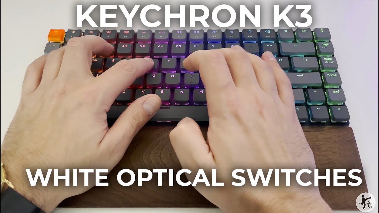 Unprofessional Unboxing - Keychron K3 (K3E4) White Optical Switches ...