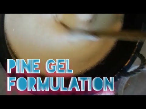 pine gel formulation - YouTube