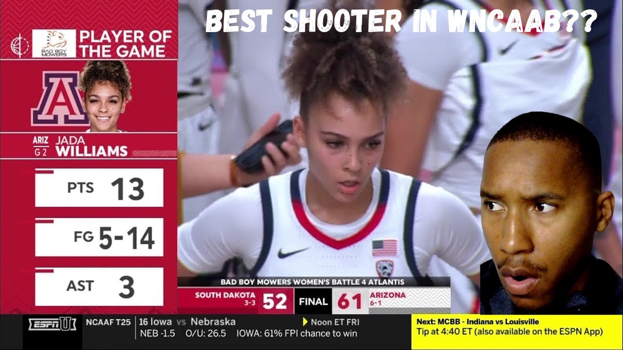 JADA WILLIAMS IS ONE OF THE BEST SHOOTERS IN WNCAAB!! HIGHEST PAID NIL ...