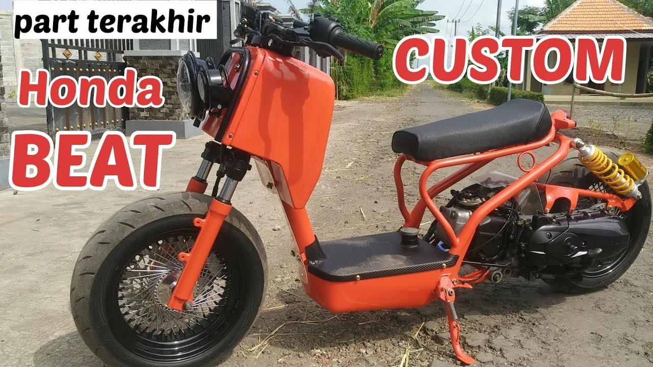 Honda beat custom Injeksi #yendrikotomotif - YouTube