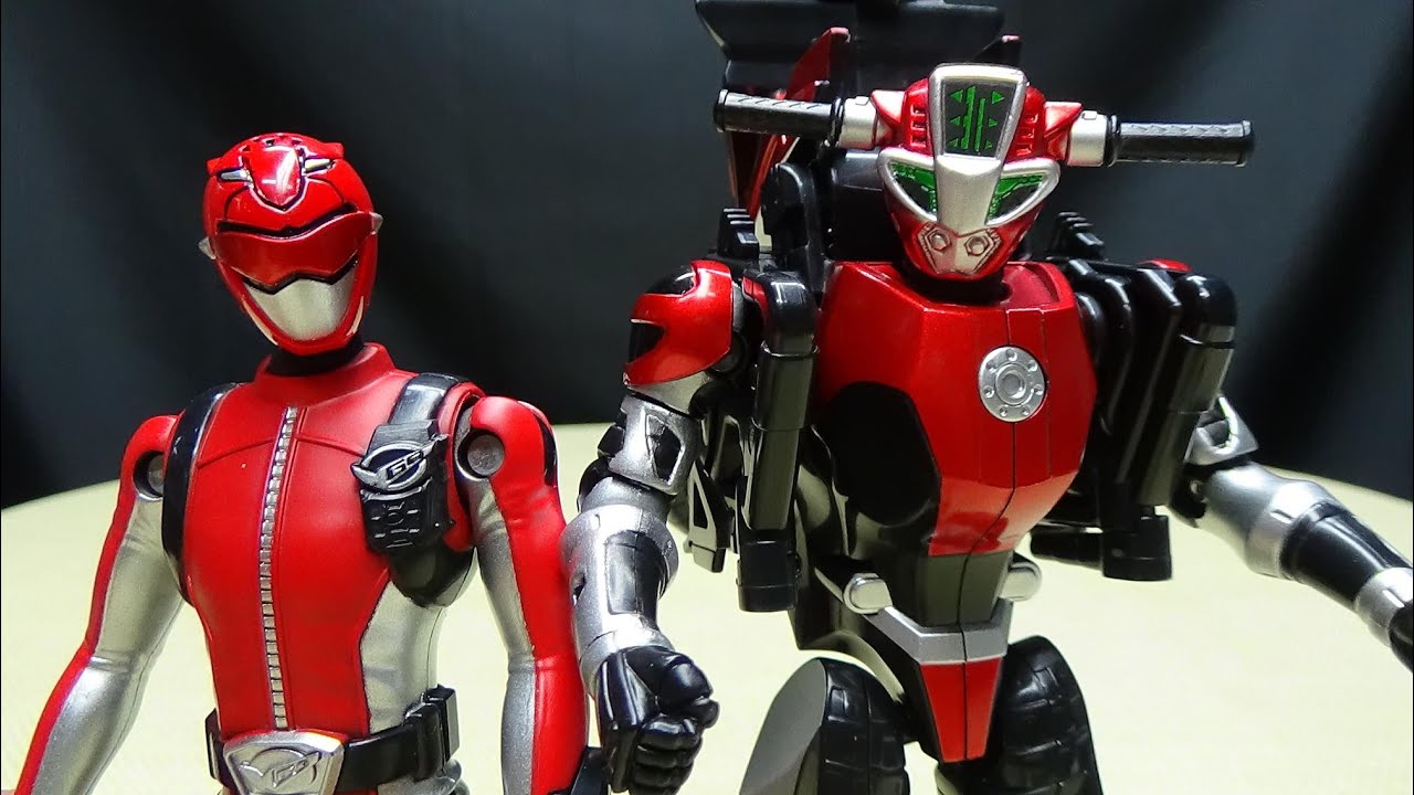 Go-Busters MBAF RED BUSTER & CHEEDA NICK: Emgo's Super Sentai Reviews N ...