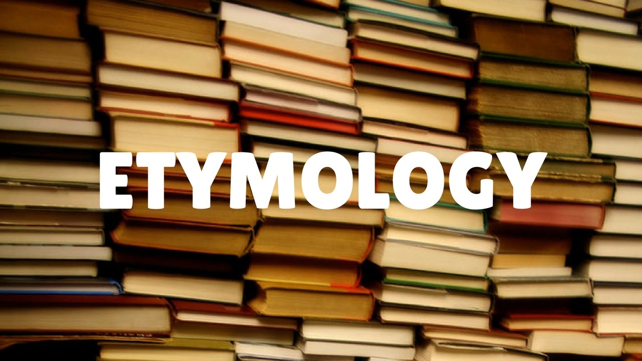 ETYMOLOGY | NEW SERIES - starts this Friday - YouTube