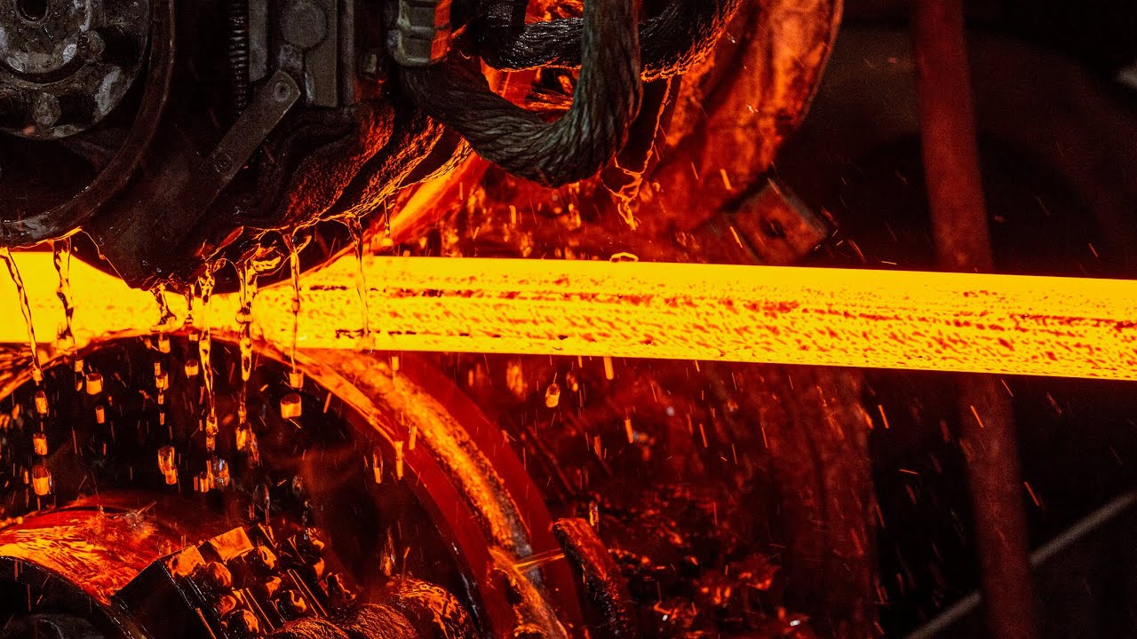 Hot Rolling for Steel and Stainless Steel Special Profiles - YouTube