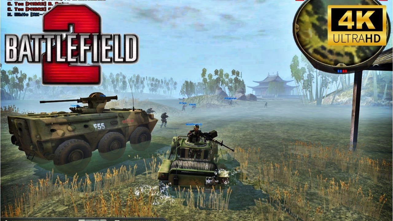Battlefield 2 (2005) 70 vs 70 bot Full 4K gameplay - YouTube