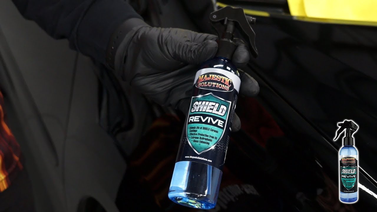 SHIELD REVIVE Ceramic Coating Spray - YouTube