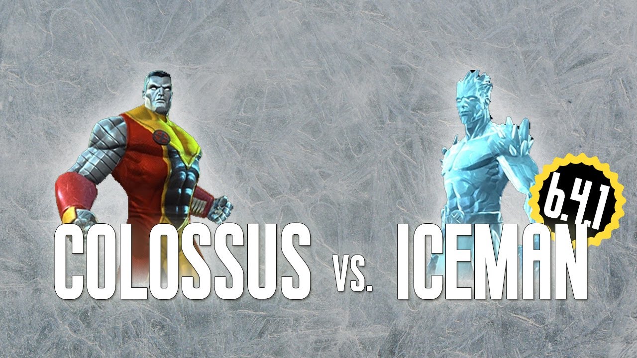 Colossus vs. Iceman (6.4.1 Boss) | ONE-SHOT | Marvel Contest of ...