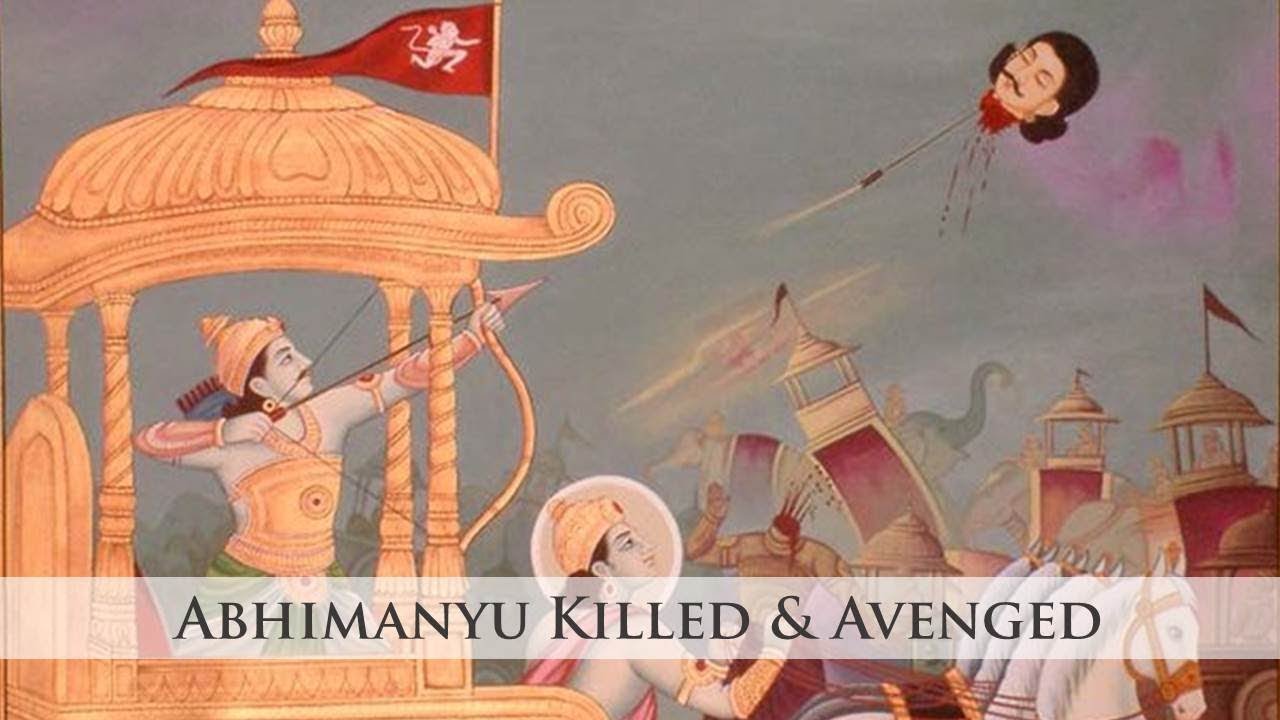 Abhimanyu Unfairly Killed & Avenged | Symbolism in the Mahabharata Ep ...