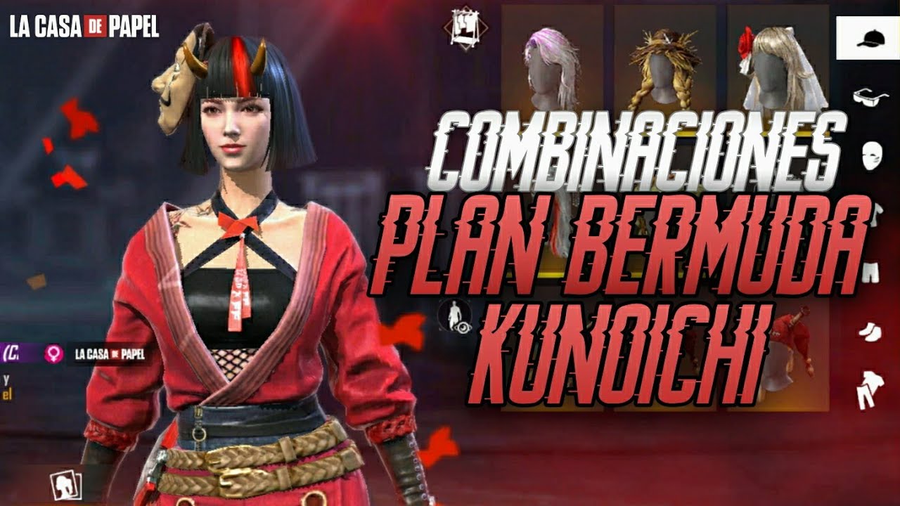 🧧LAS MEJORES COMBINACIONES CON EL SET "PLAN BERMUDA KUNOICHI" - Free ...