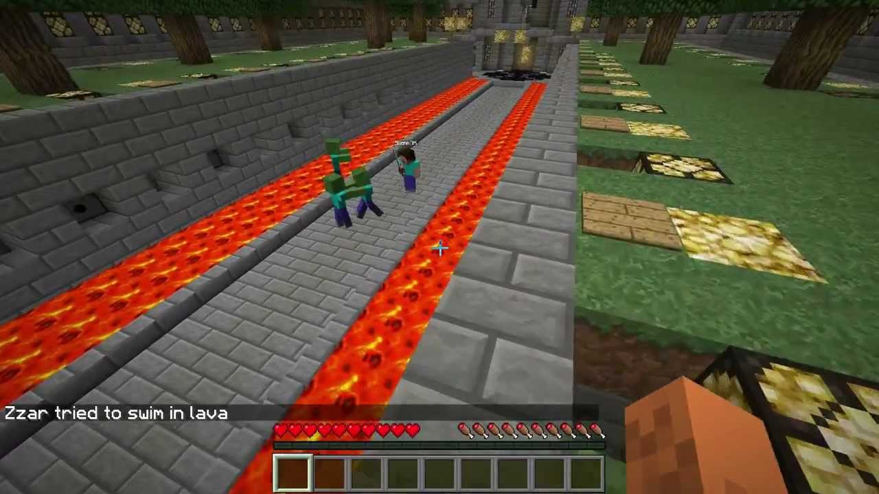 Minecraft Tower Defense with Alex #2 - YouTube