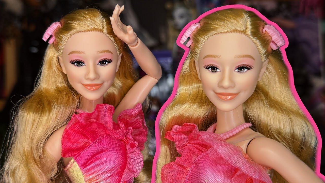 The CUTEST! Ariana Grande as Glinda Wicked Ozdust Ballroom Doll Review ...