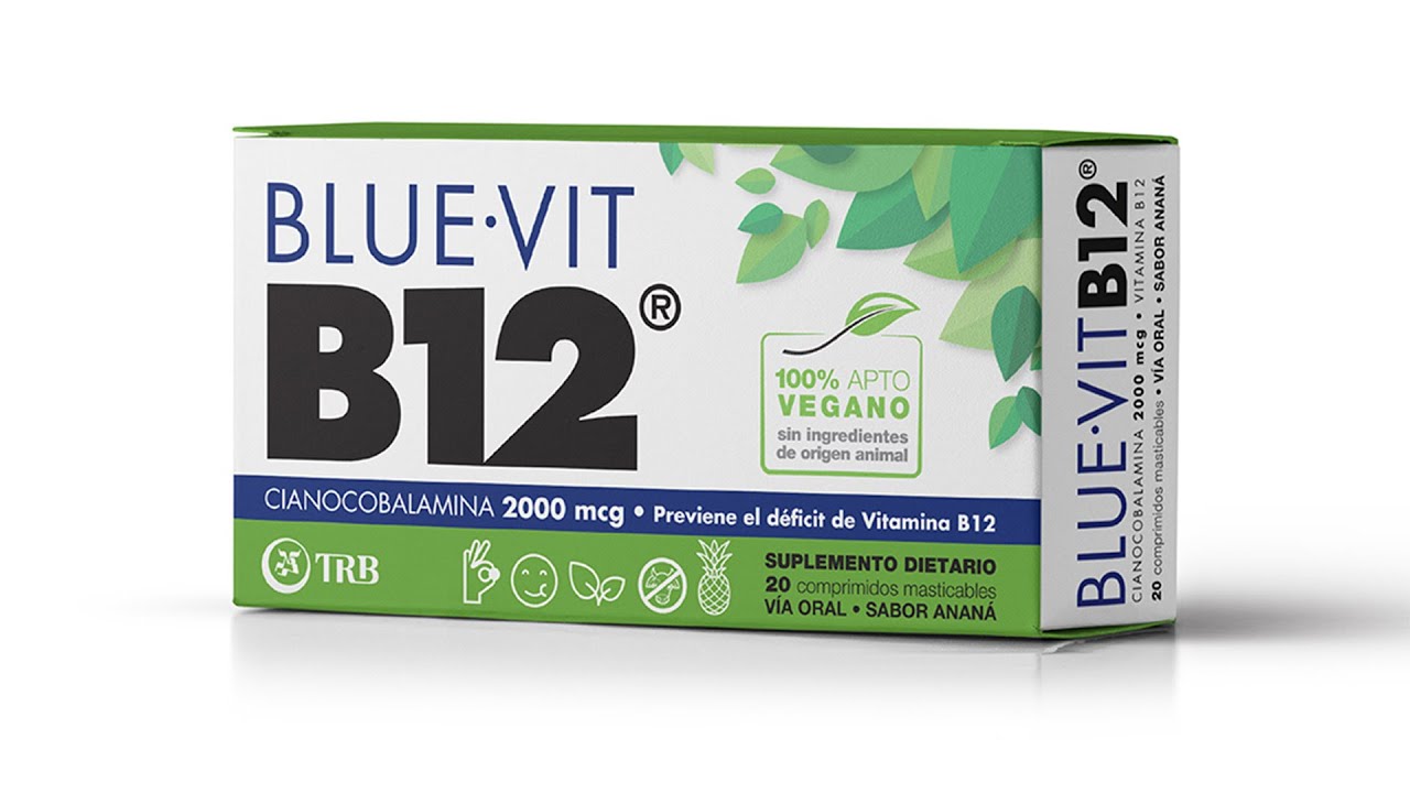 Blue-Vit B12. 100% Apto vegano - YouTube