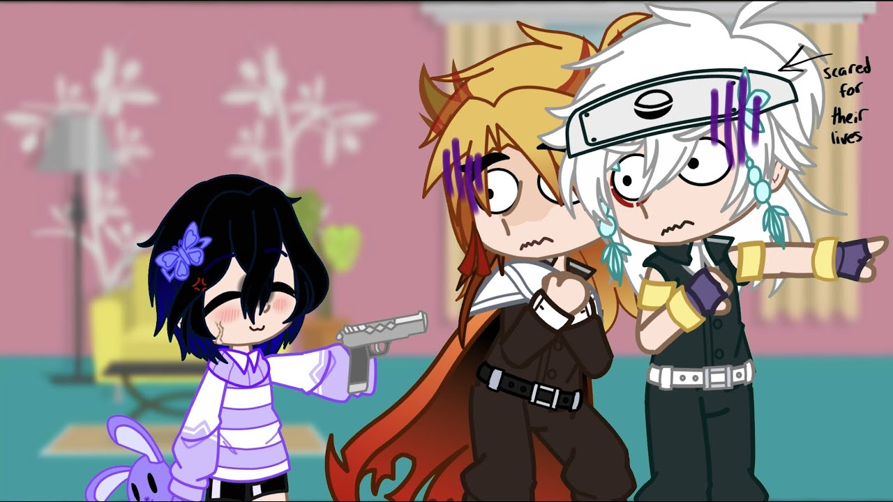 Baby with a gun| If Rengoku and Tengen babysat baby Miyo| old meme ...