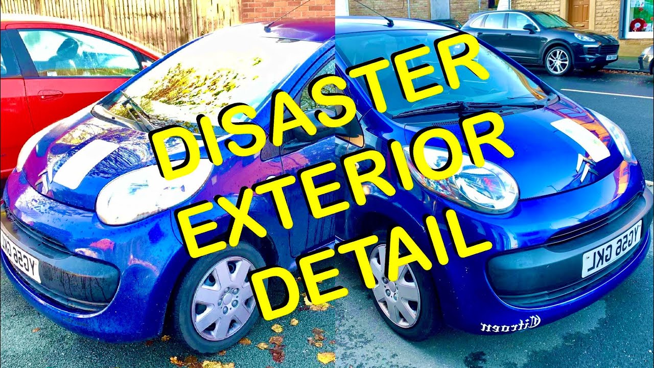 Disaster Exterior Detail. DIRTIEST CAR EVER DETAIL!!! Easiest Detailing ...