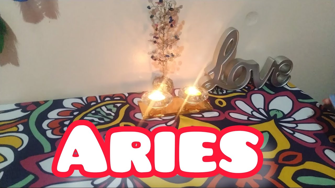 ARIES♈Se disculpara y cree que tendrá la victoria, ahora quiere todo ...