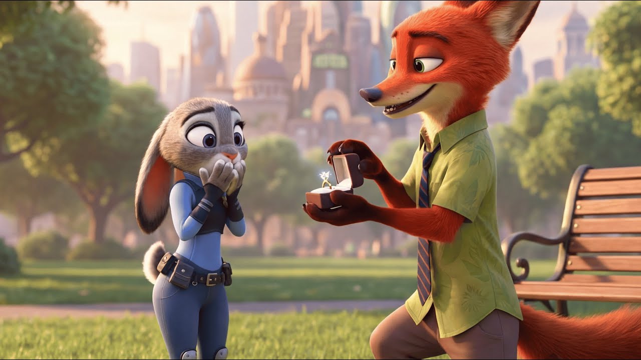 Nick & Judy’s Love Story 💍 – New Family Scene | Zootopia 2 - YouTube
