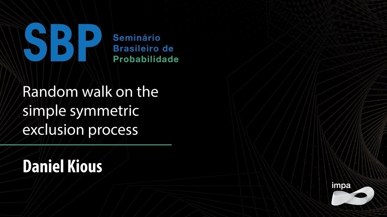 SBP: Random walk on the simple symmetric exclusion process - Daniel ...