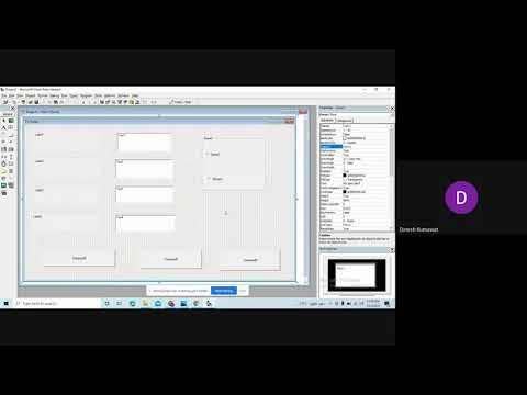 TYBCom # Sem 6 # Practical 3 : Visual Basic by Dinesh Kumawat - YouTube