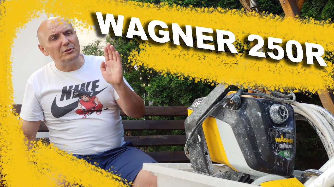 Agregat malarski Wagner 250r - amatorskie doświadczenia malarza. - YouTube