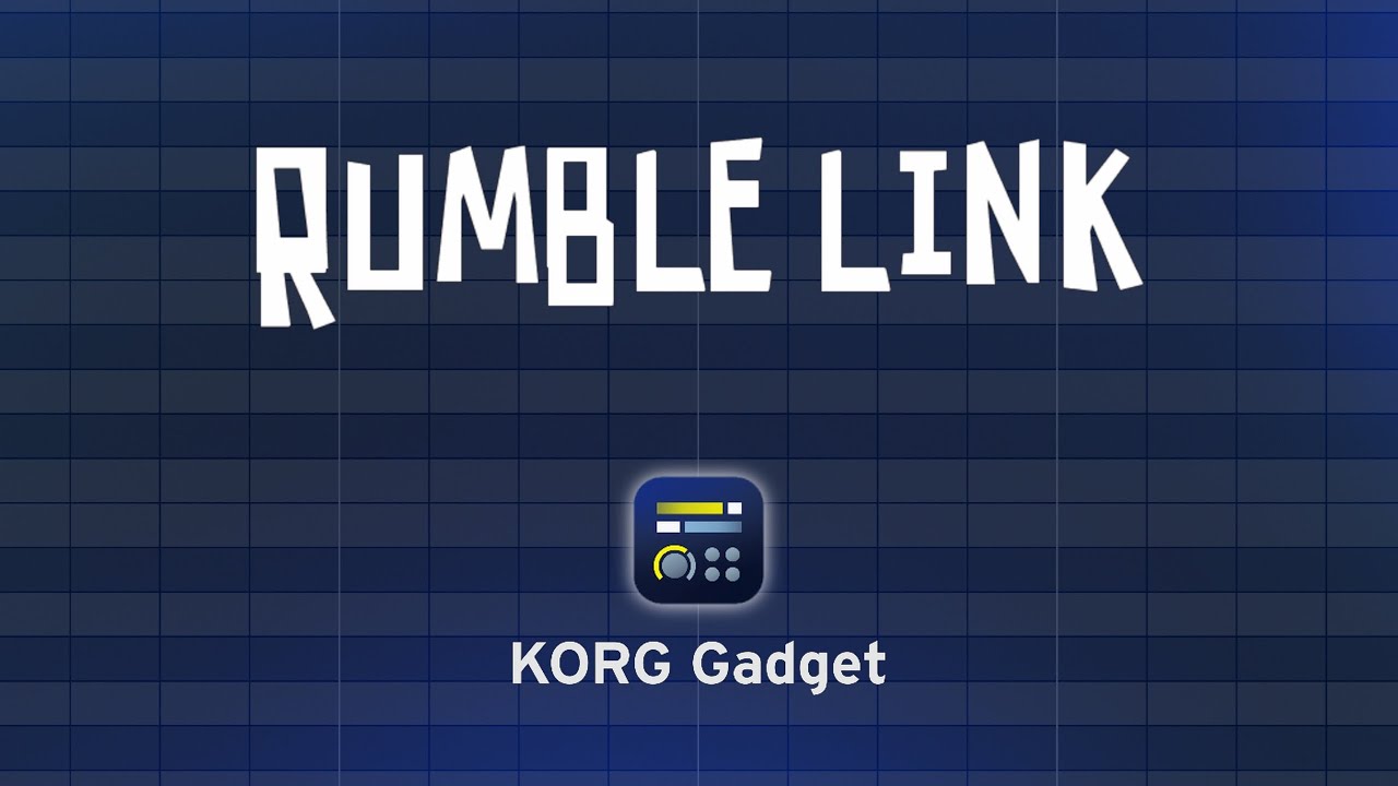 Rumble Link 🎸 KORG Gadget - YouTube