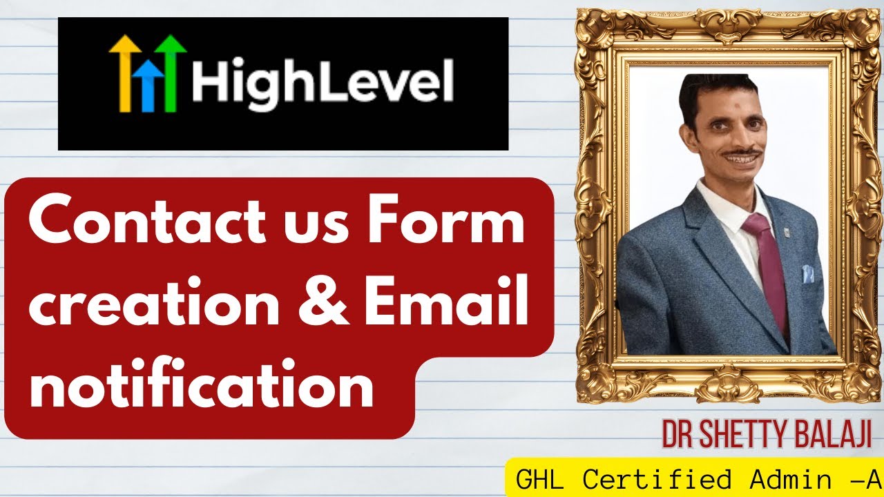 Go High Level Tutorial for Form Creation for absolute beginners - YouTube