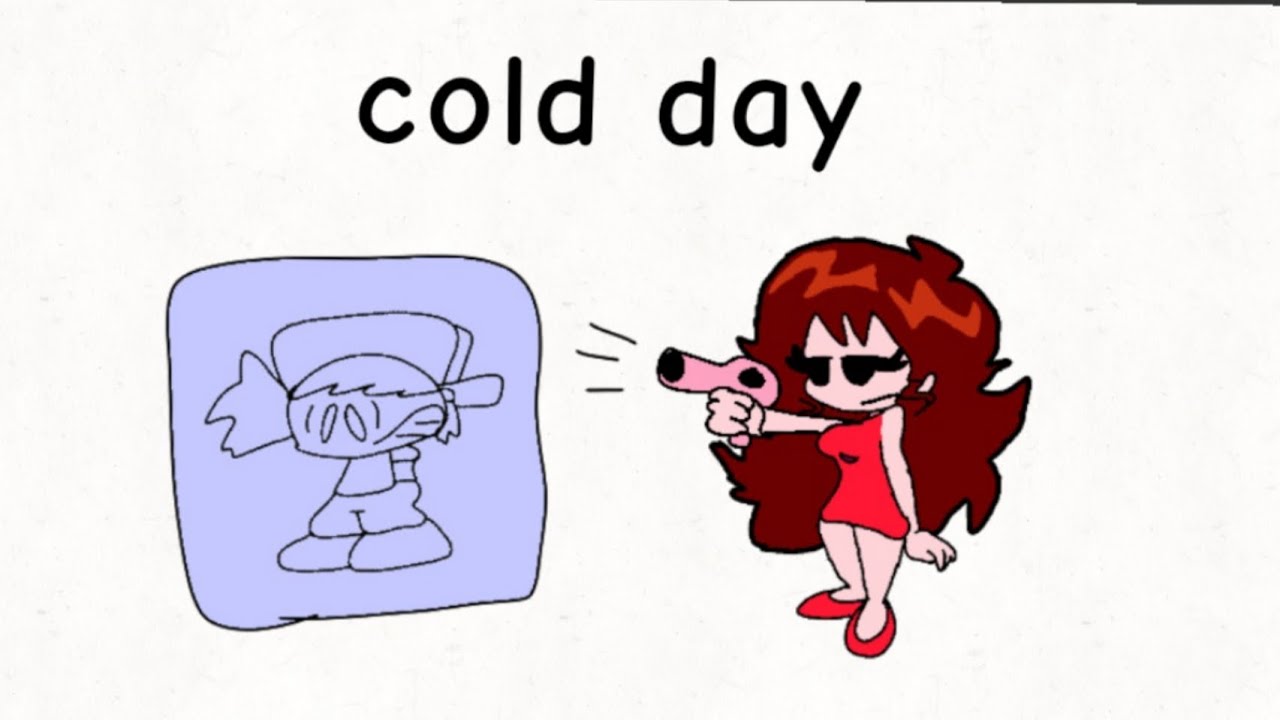 Fnf cold day but I voiced it - YouTube