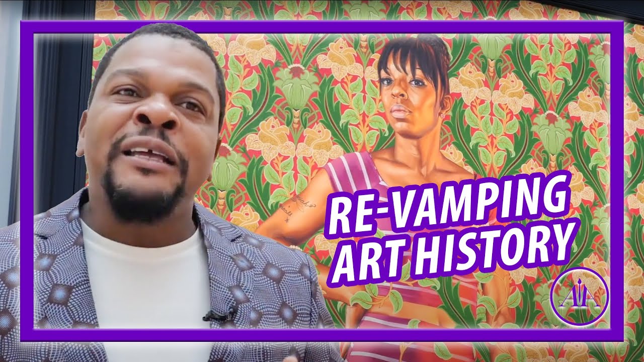 Kehinde Wiley | Why POC Representation in Art MATTERS - YouTube