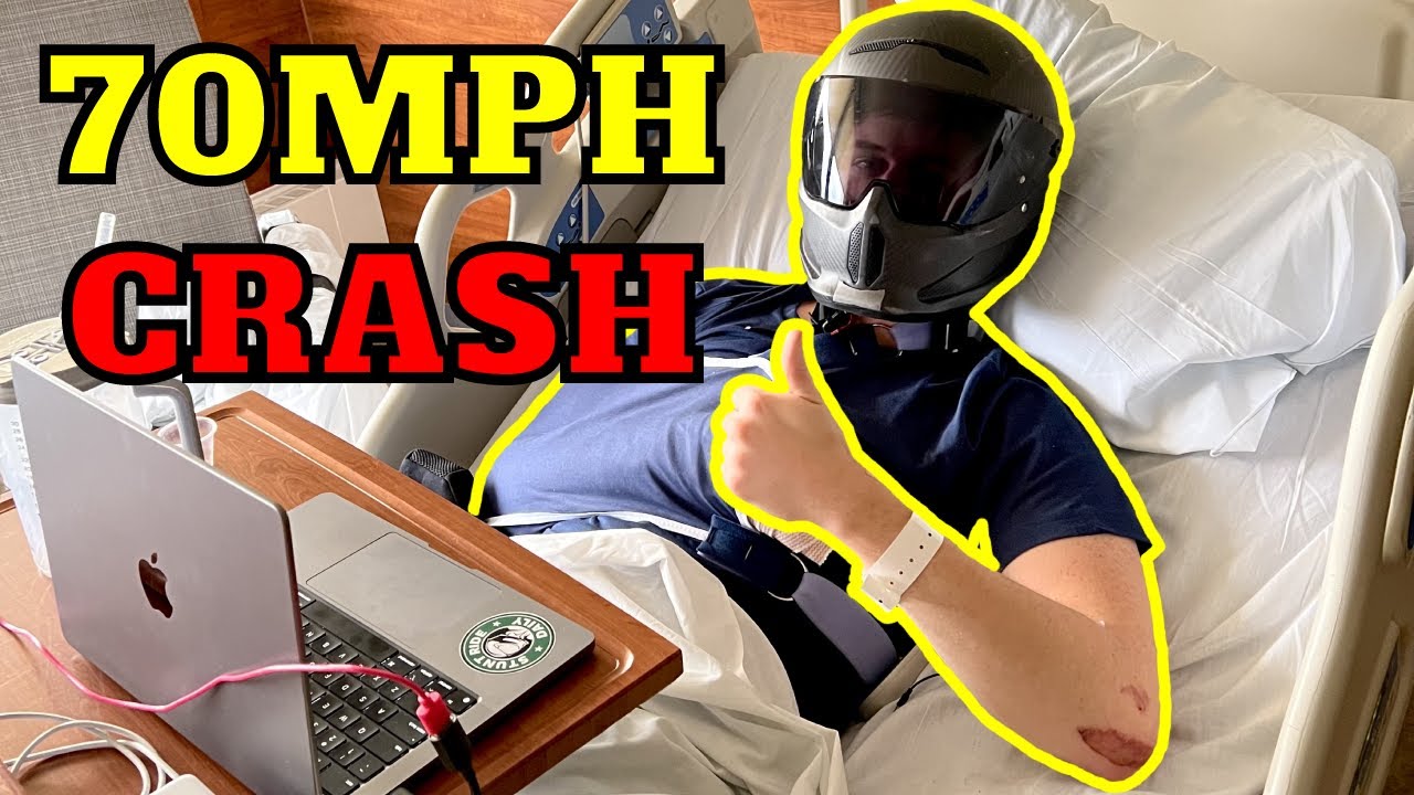 I CRASHED My 2022 Yamaha R7... Collarbone BROKE - YouTube