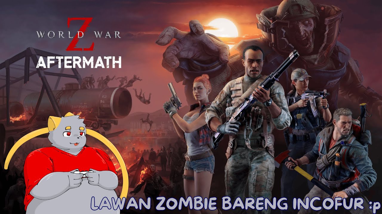 ( GAME EPIC GAMES GRATIS ) [ WORLD WAR Z : AFTERMATH ] Furry nge lawan ...