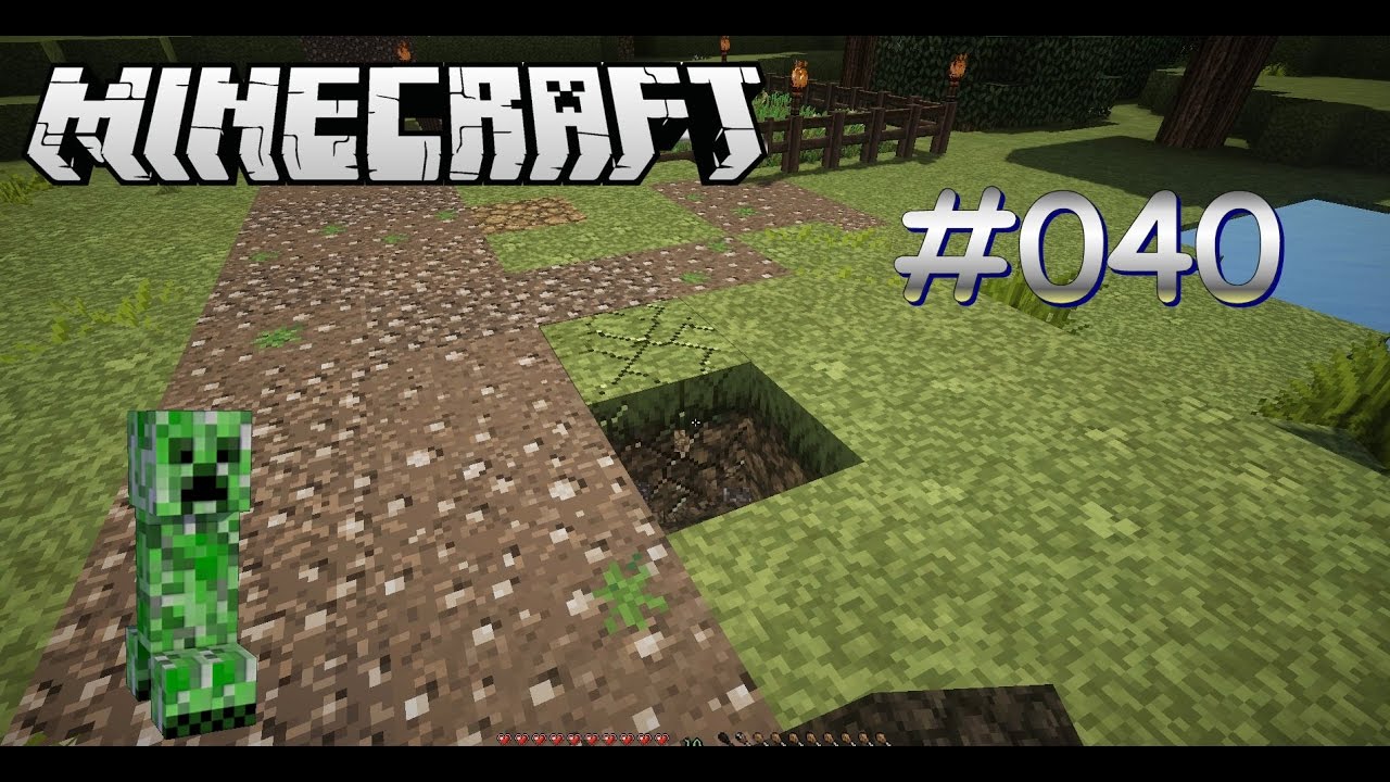 Minecraft - Let´s Play - #040 - Der gerade Weg - YouTube