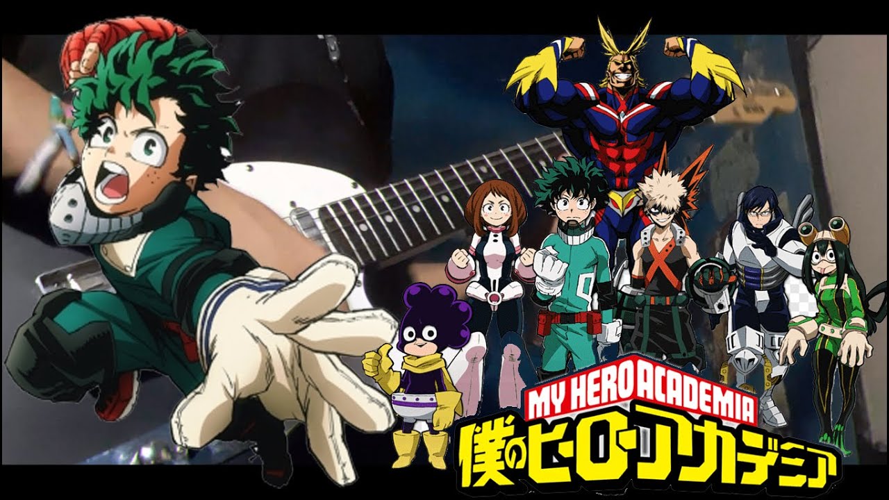 Boku no Hero Academia Opening 1 - The Day | Guitar Cover - YouTube