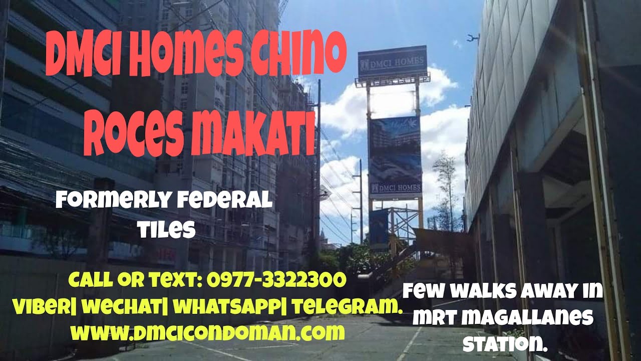 DMCI Homes New Project in Makati City along Chino Roces Ave near MRT ...