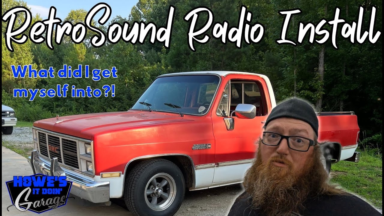 RetroSound Radio Install in a Square Body! - YouTube