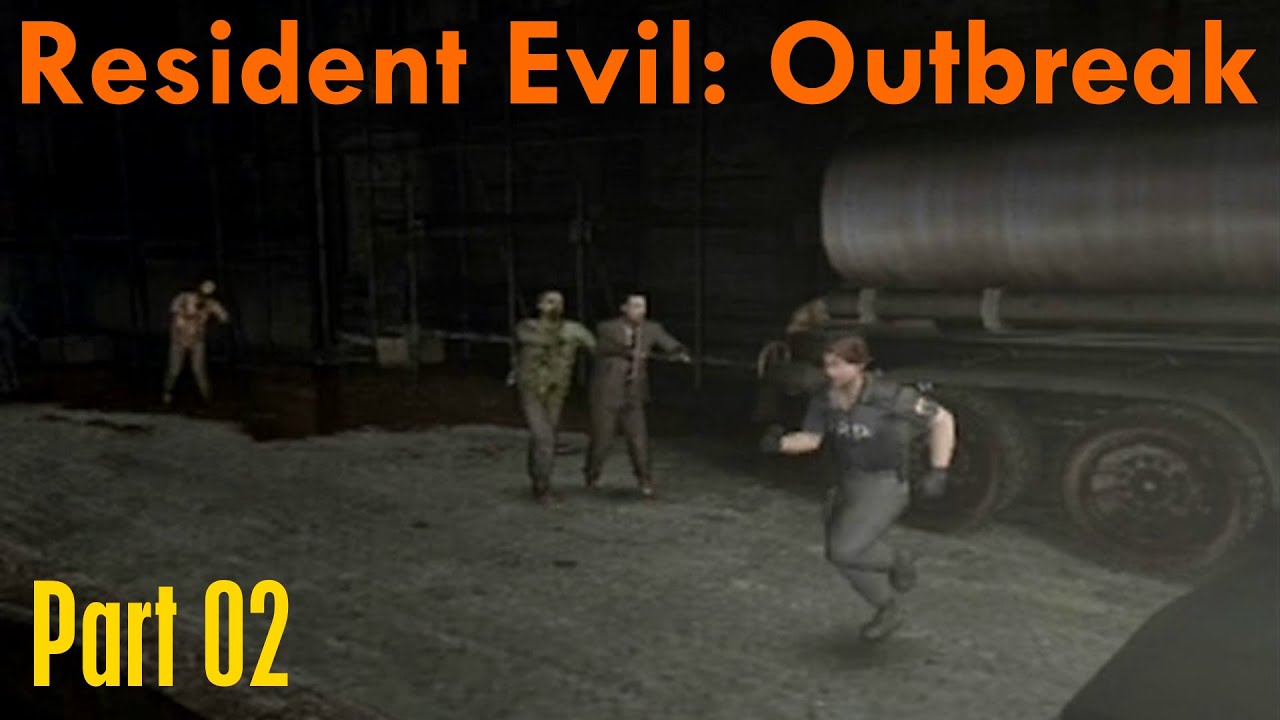 Resident Evil: Outbreak - (Part 02) - Line of Fire - YouTube